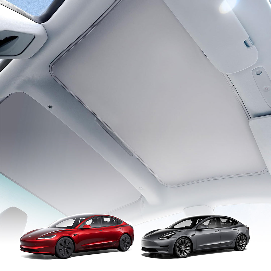 Tesla Glass Roof Sunshade for Model 3 Highland – Cyber Metals Australia