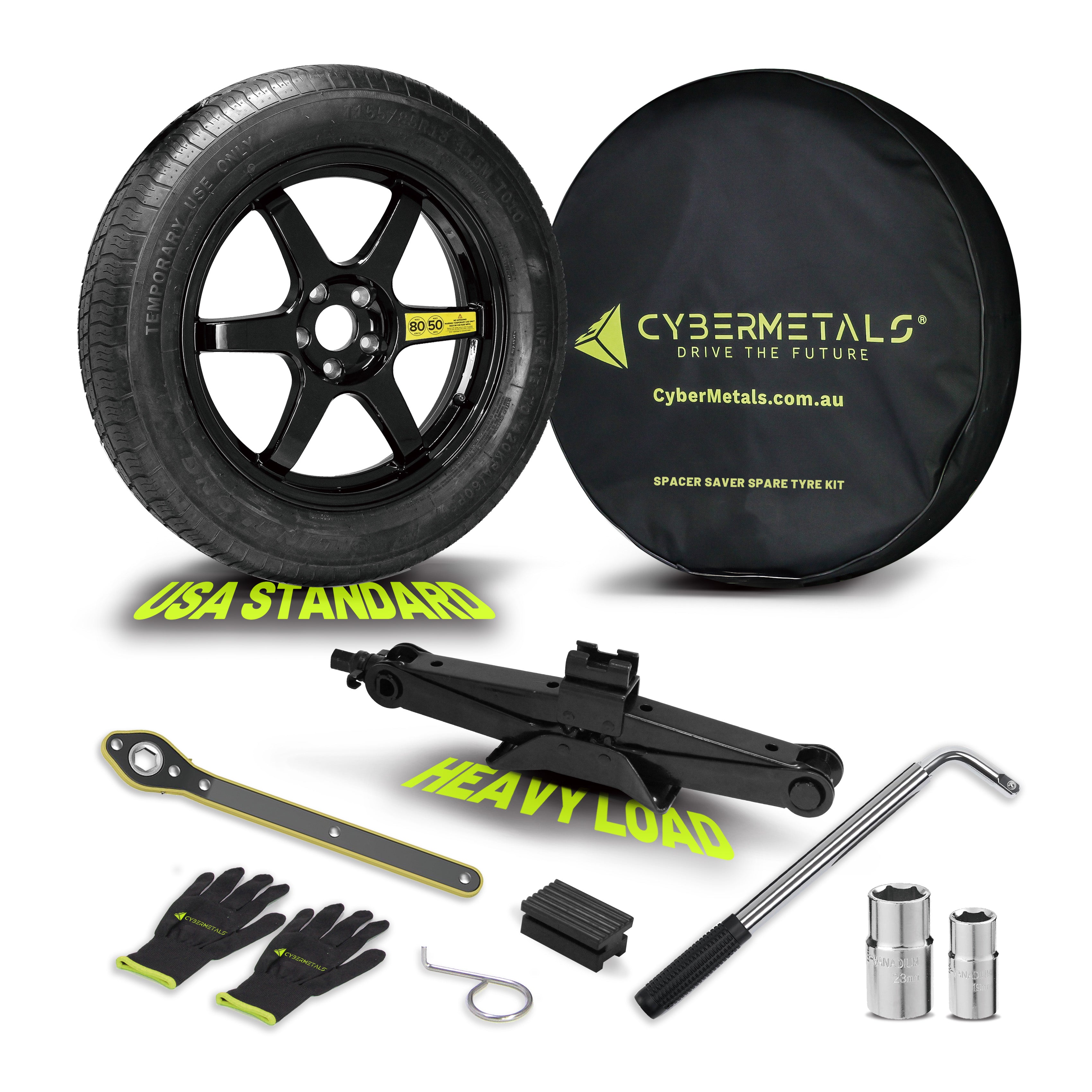BYD Spare Tyre Kit – Cyber Metals Australia