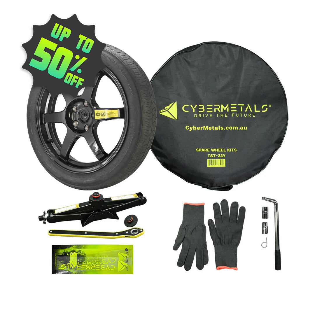 Cybermetals Tesla Spare Tyre Kit Model 3 Model Y – Cyber Metals Australia