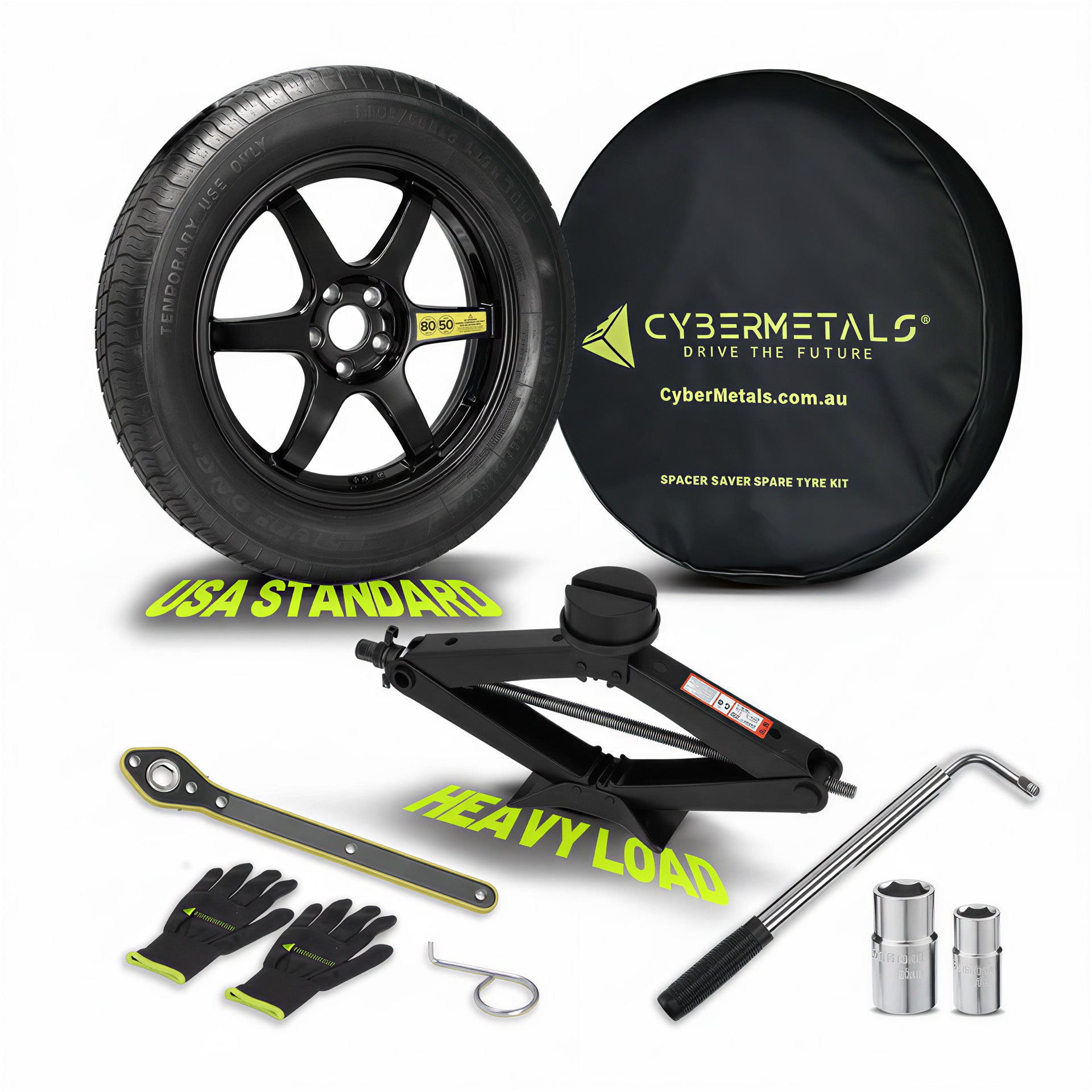 BYD Spare Tyre Kit – Cyber Metals Australia