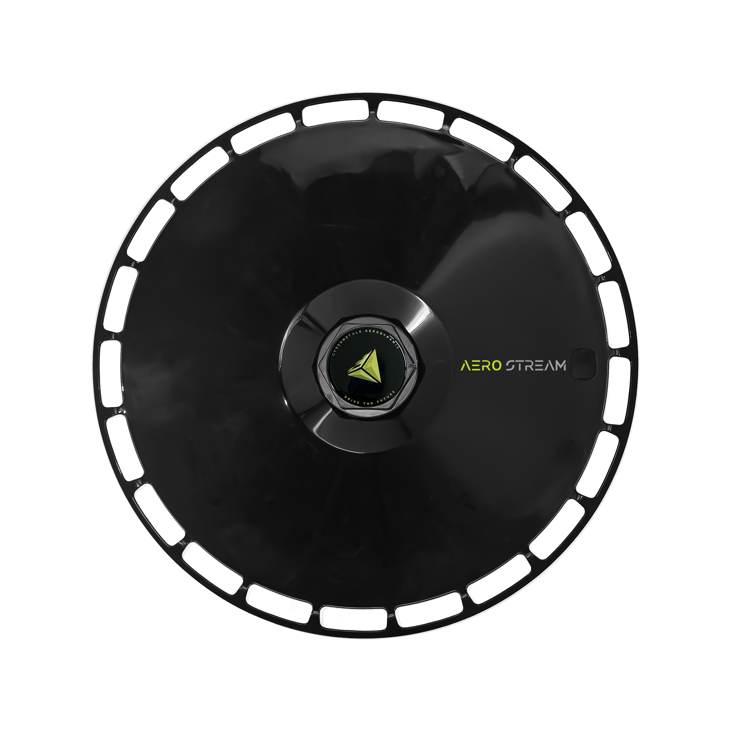18'' Wheel Aero Disc Black – Cyber Metals Australia